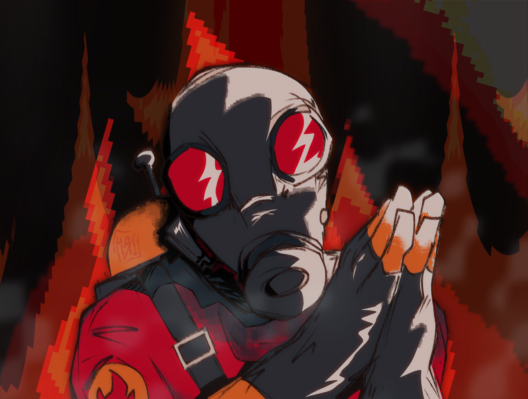 Pyro 🗣️🔥🔥🔥🎀🍭🍬 - ibisPaint