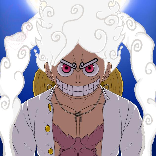 Luffy, Gear 5 - ibisPaint
