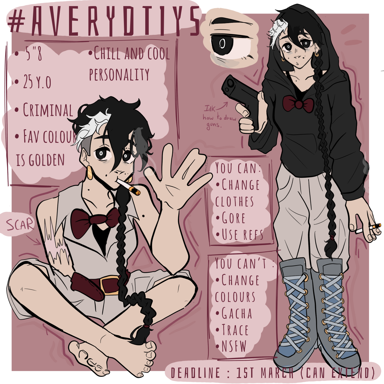 Avery DTIYS. (Hosting) - ibisPaint