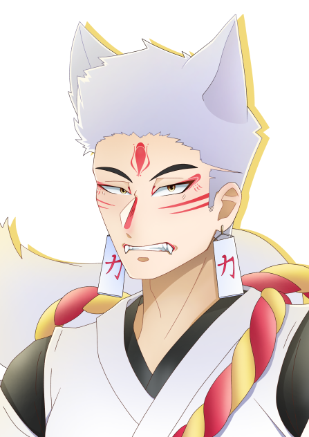 Kitsune Fox Spirit🦊 Fanart - ibisPaint