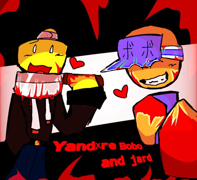 yandere Bobo and jard😨 - ibisPaint