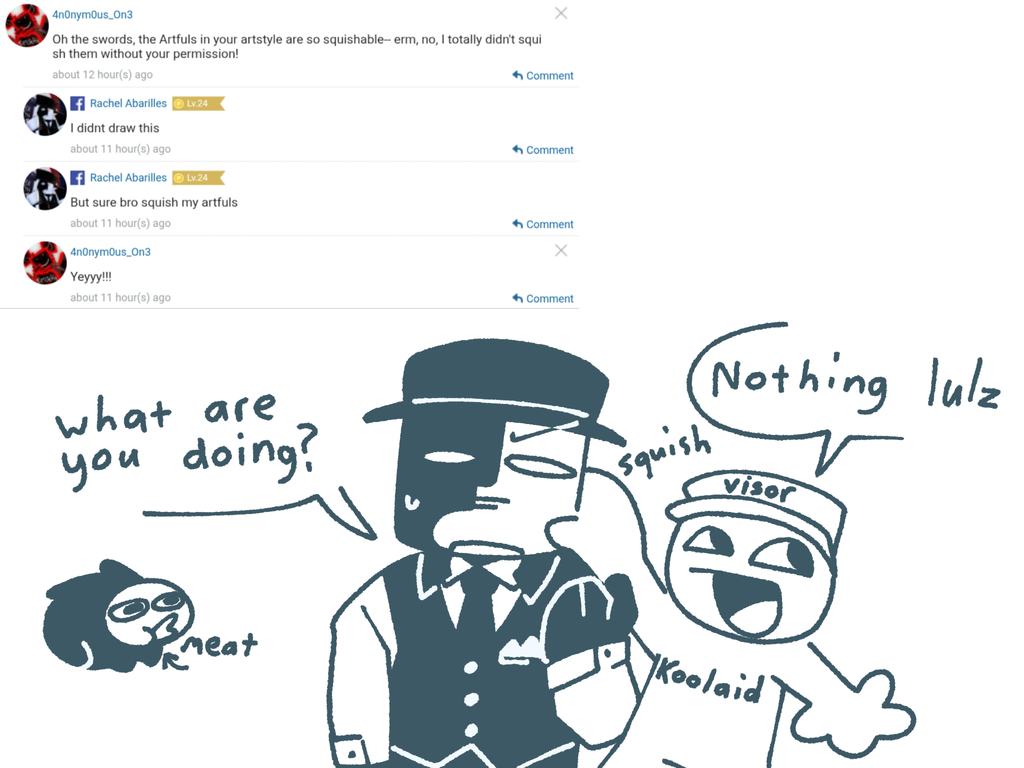 squish the artful cutely - ibisPaint