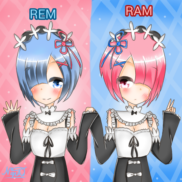 Rem-Ram - ibisPaint