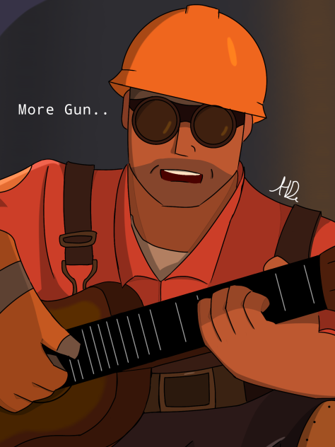 Engineer - More Gun - ibisPaint