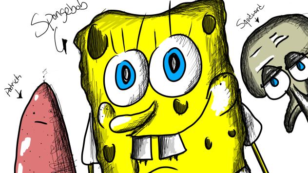THE SPONGEBOB SQUAREPANTS - ibisPaint