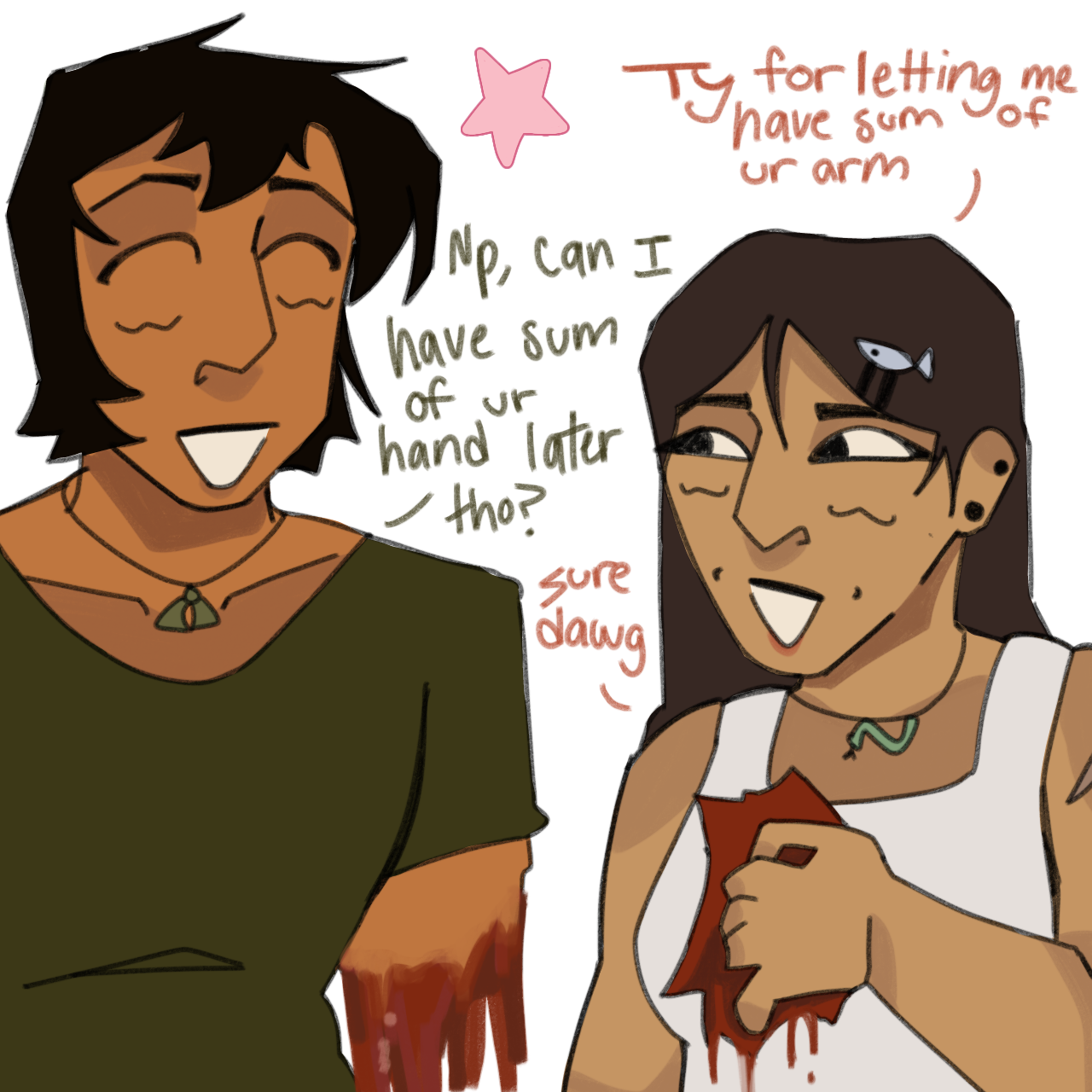 GORETOBER DAY 16 (CANNIBALISM) - ibisPaint