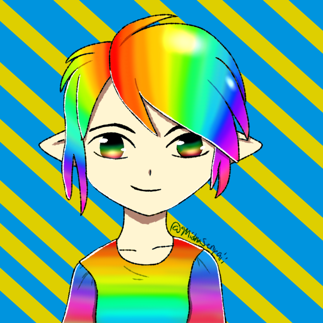 Colorful Toon Link - ibisPaint