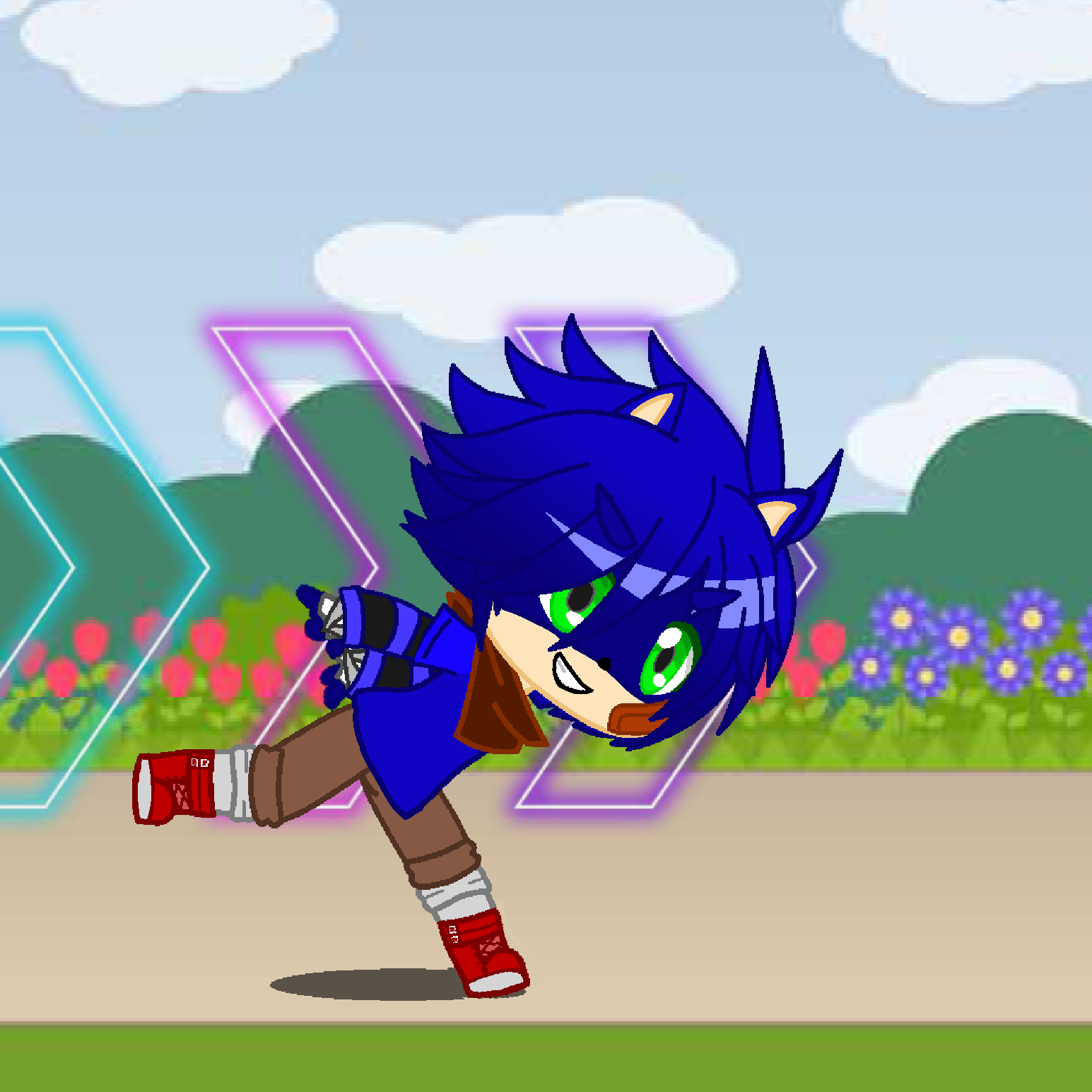 Gacha sonic - ibisPaint