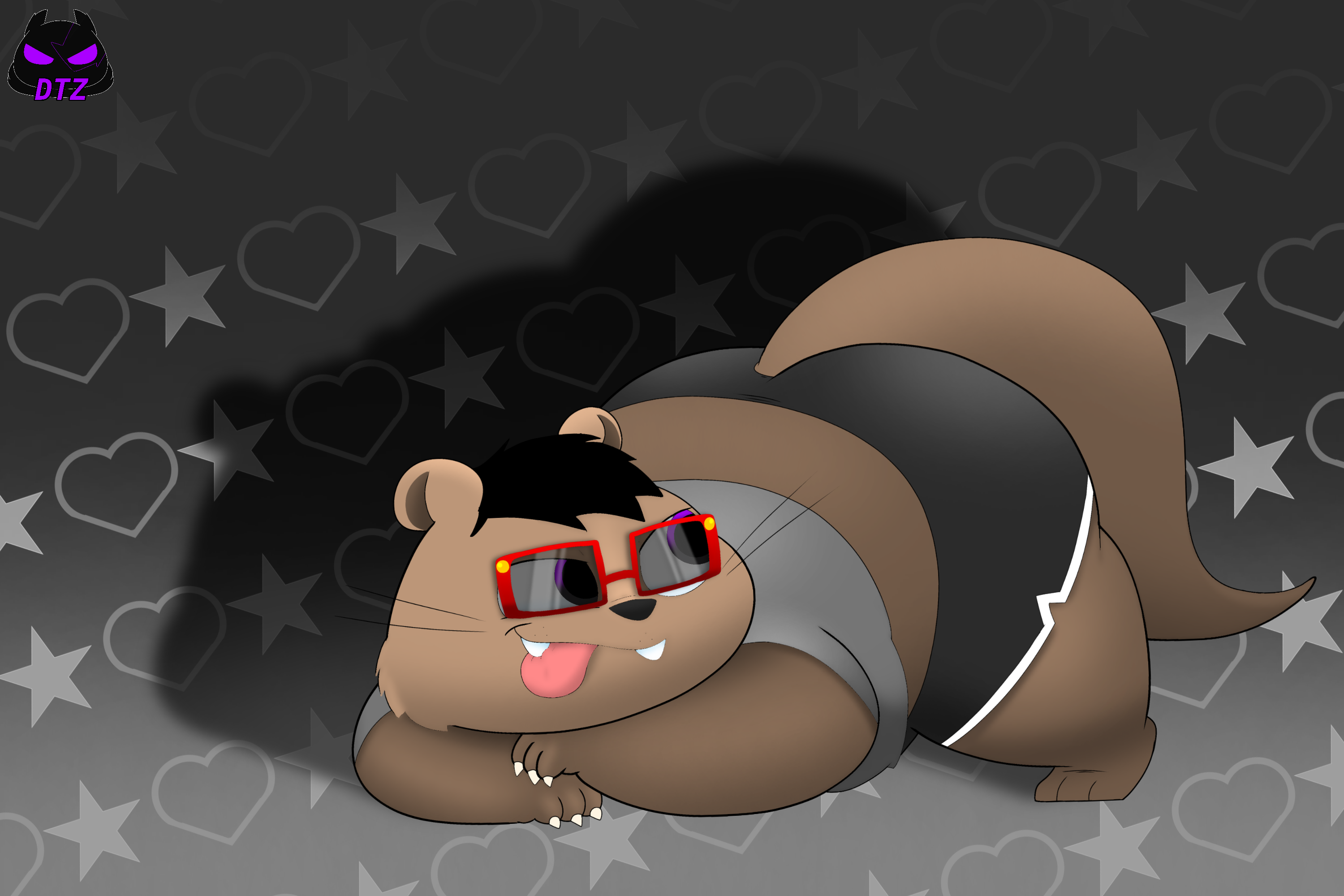 Cute Otter Pose(SpeedDraw) - ibisPaint