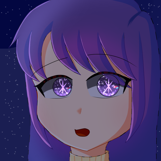 Staring at the mooooooooon - ibisPaint