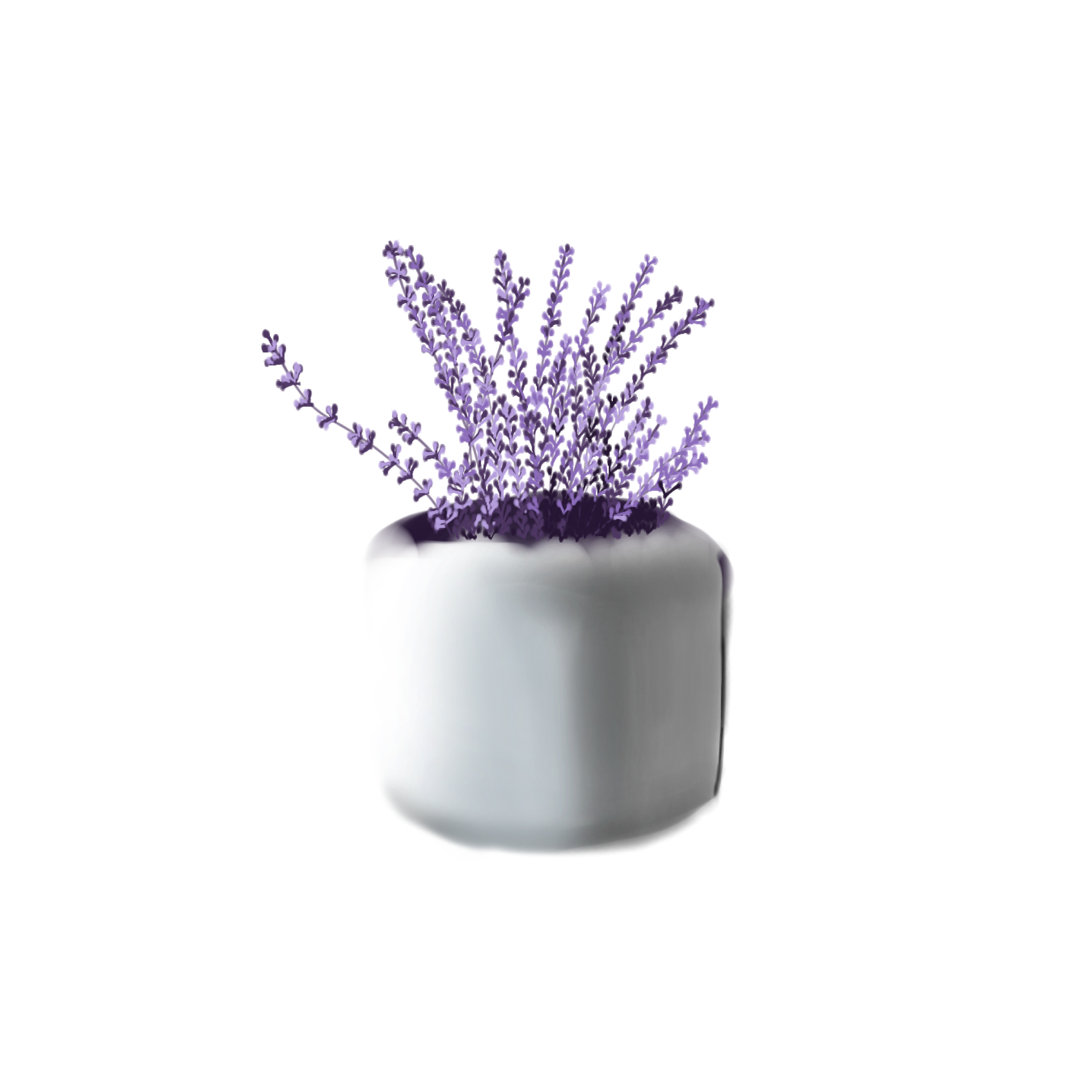 lavender pot - ibisPaint
