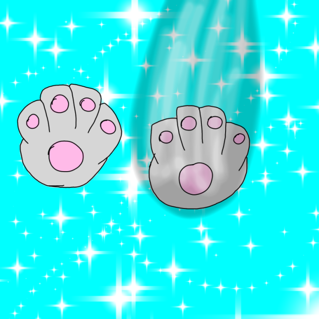 speedpaint- for Shadowgirl paws - ibisPaint