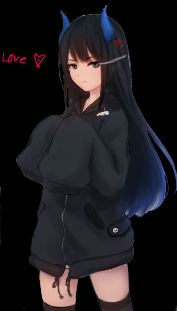 The cute demon - ibisPaint