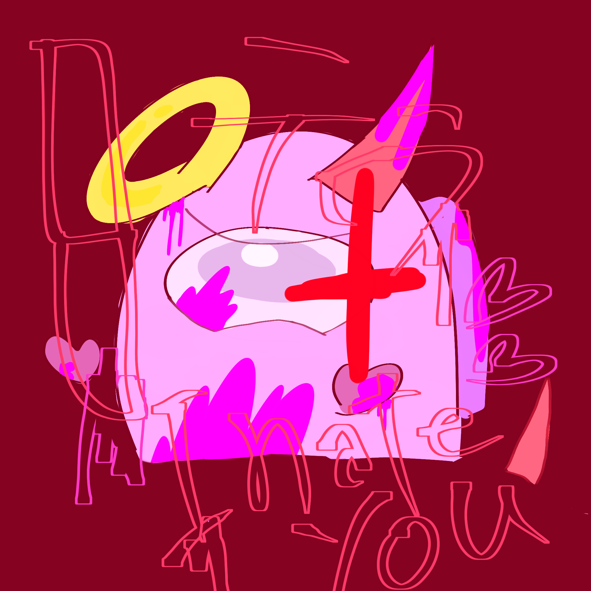 I hate you. - ibisPaint