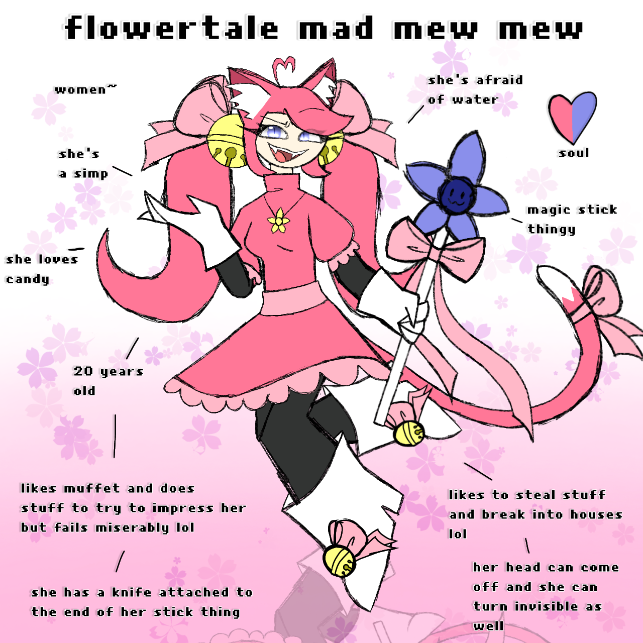 flowertale mad mew mew - ibisPaint