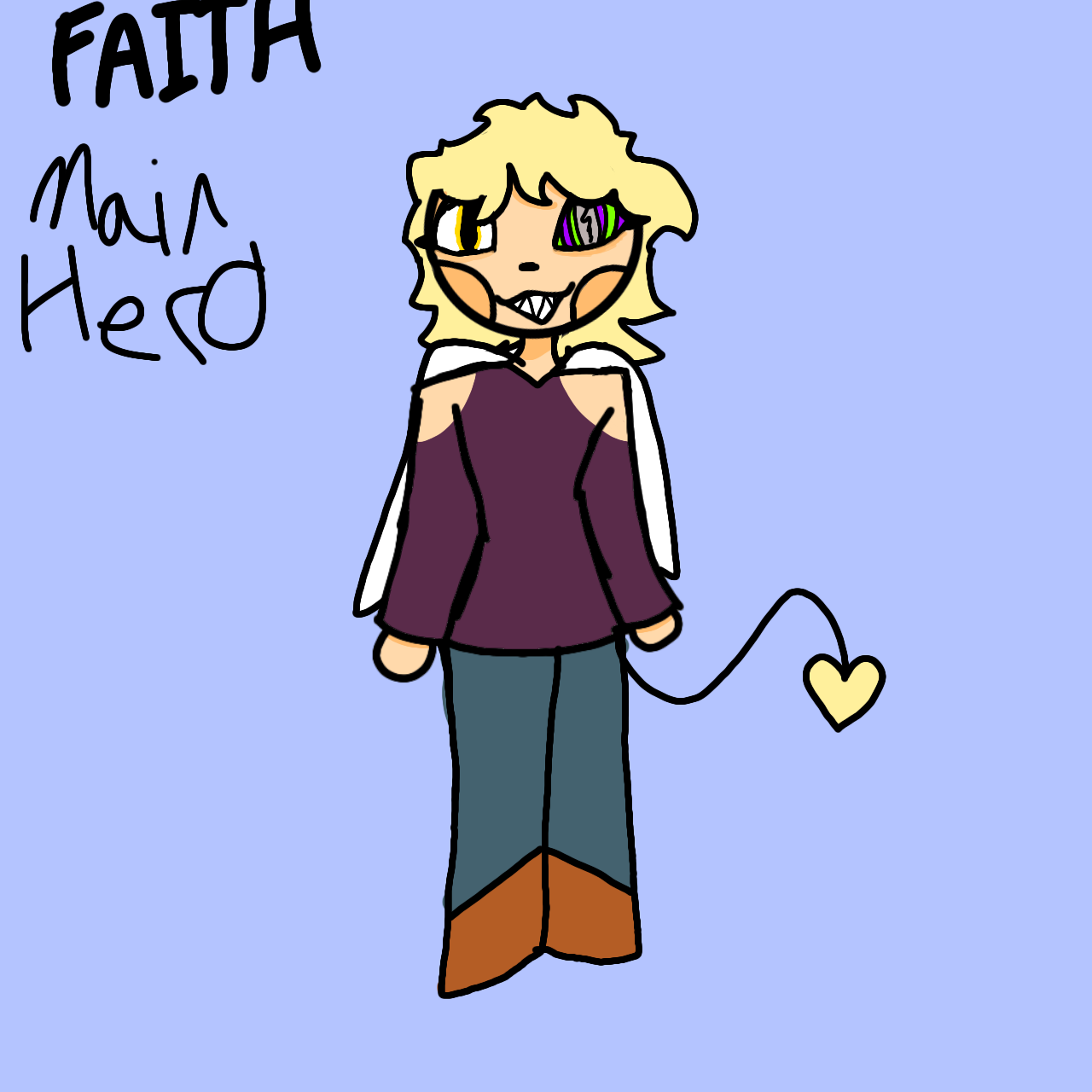 Faith for my Blue Sun series!! - ibisPaint