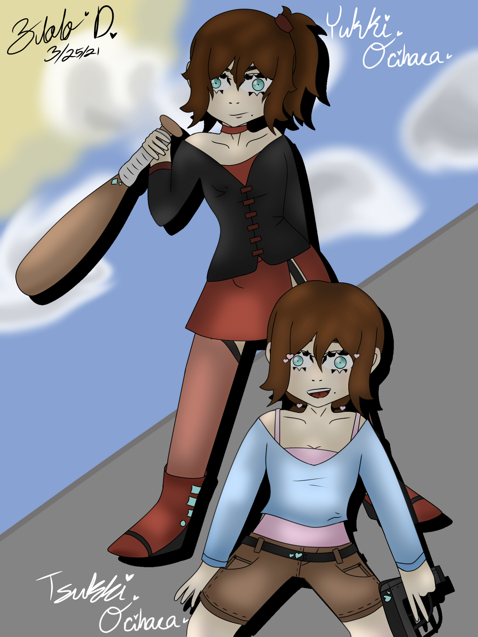 Orihara Twins - ibisPaint