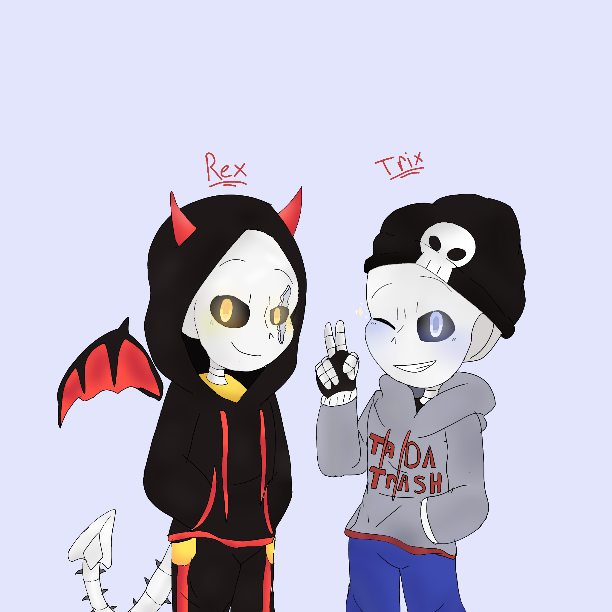 Trix and Rex - ibisPaint