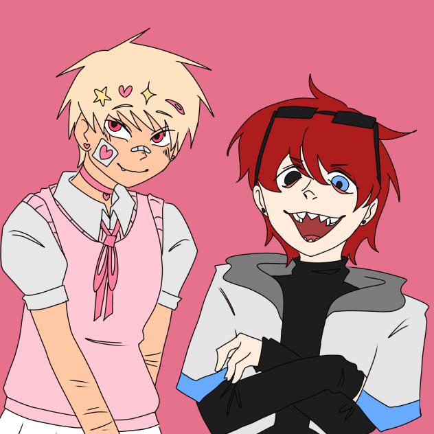 Short edgy oc with tall trans gf - ibisPaint