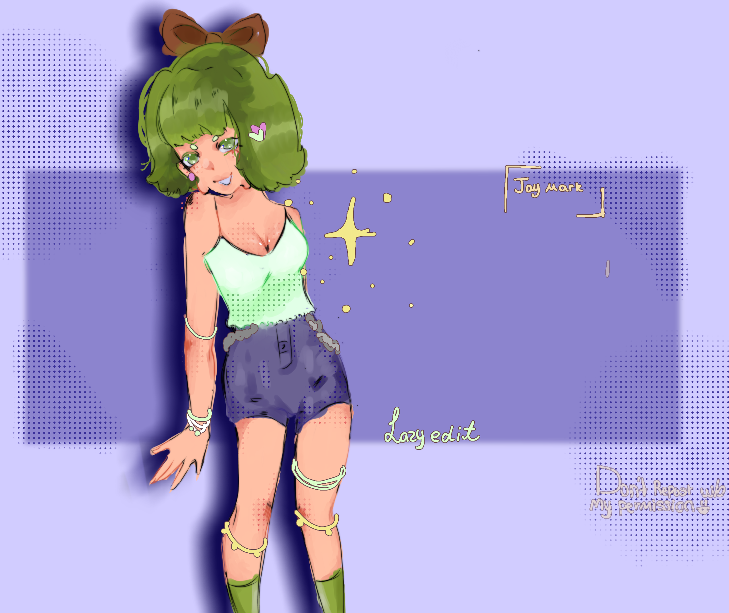 Lazy edit - ibisPaint