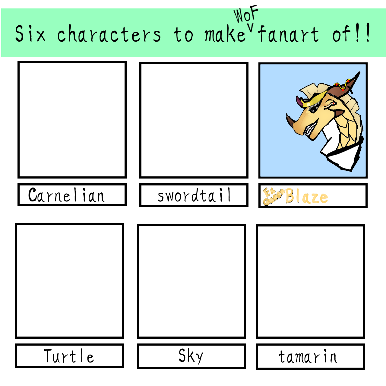 Wof collab ex queen BLAZE🔥🔥🔥 - ibisPaint