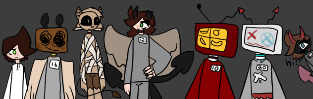 Banner for Miyzo’s comic The Experiments - ibisPaint
