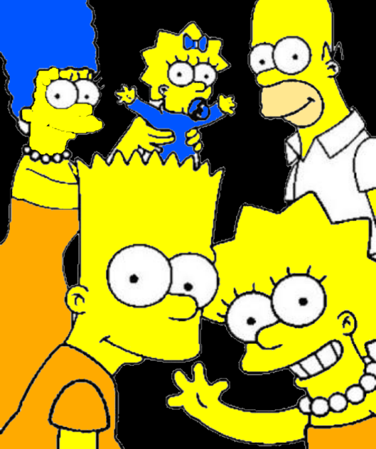 Os Simpsons - ibisPaint
