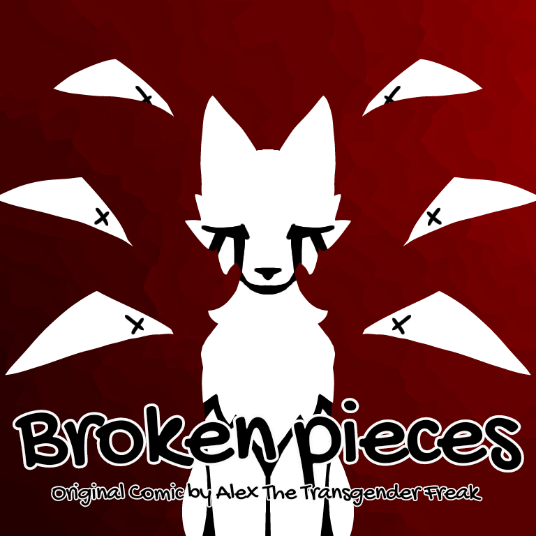 Broken pieces comic icon - ibisPaint
