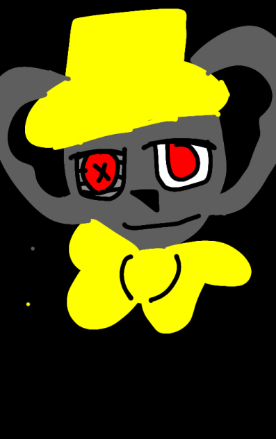 nightmare fnaf 4 - ibisPaint