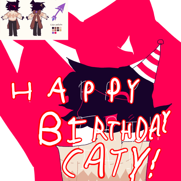 To my special artist( Caty )🥳 - ibisPaint