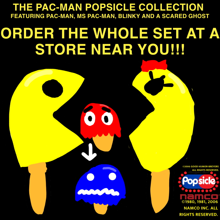 THE PAC-MAN POPSICLE COLLECTION - ibisPaint
