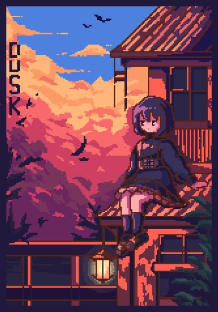 A Pixel Autumn Day - ibisPaint