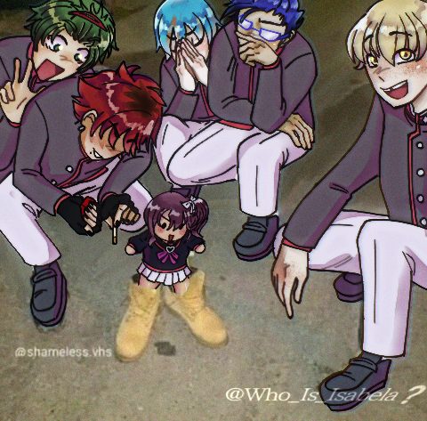 The rainbow gang! - ibisPaint