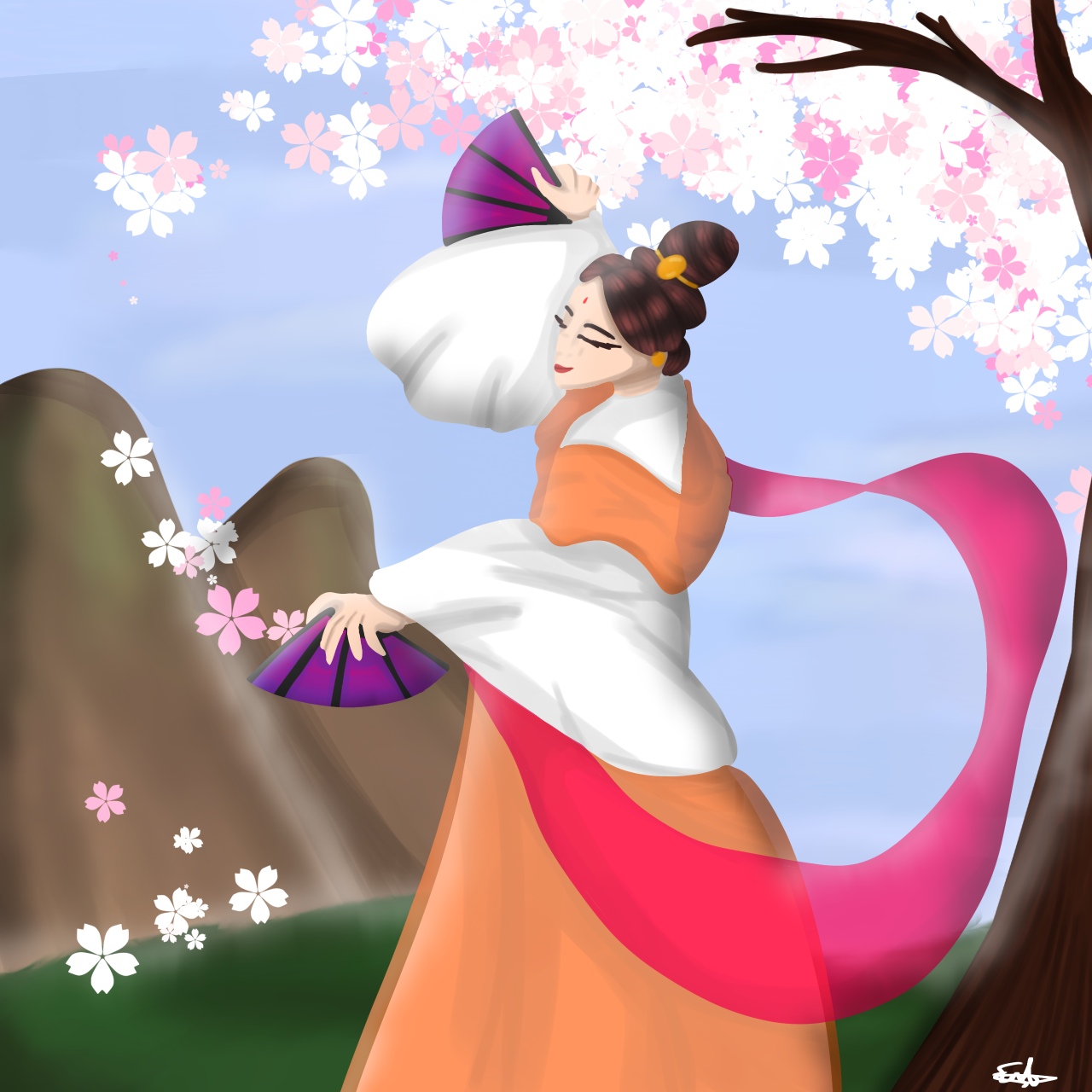 Spring Winds~ - ibisPaint