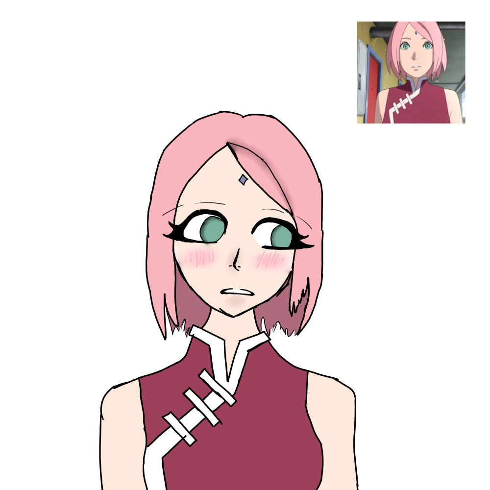 Sakura from naruto - ibisPaint