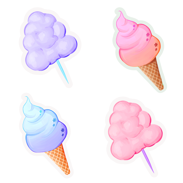 cotton candy 1 - ibisPaint