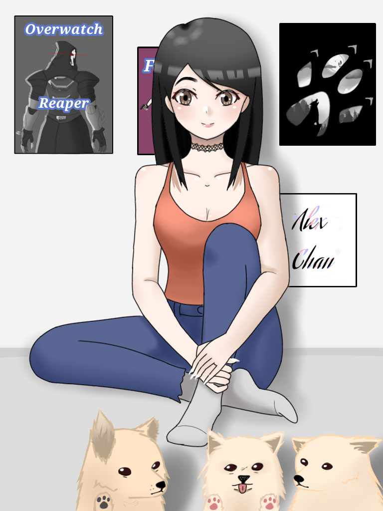 SSSniperWolf ll Lia - ibisPaint