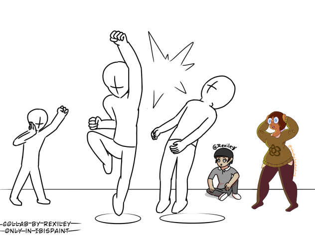 Fight collab - ibisPaint