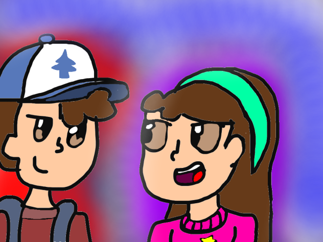dipper and Mabel - ibisPaint
