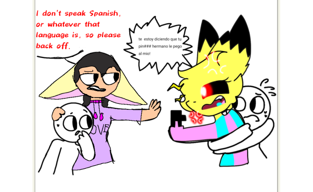 fighting collab - ibisPaint