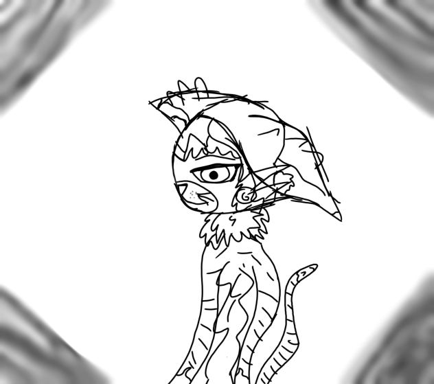Shilo the cat hybrid - ibisPaint
