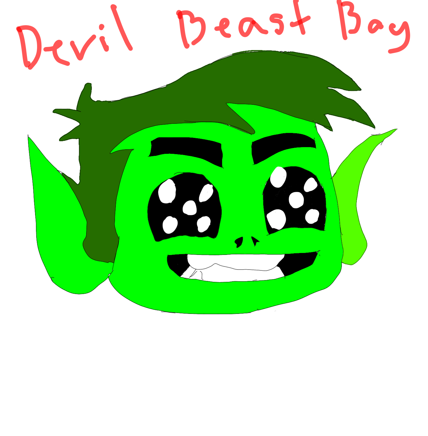 Devil beast boy - ibisPaint
