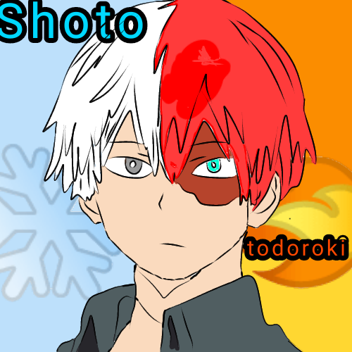 Shoto todoroki - ibisPaint