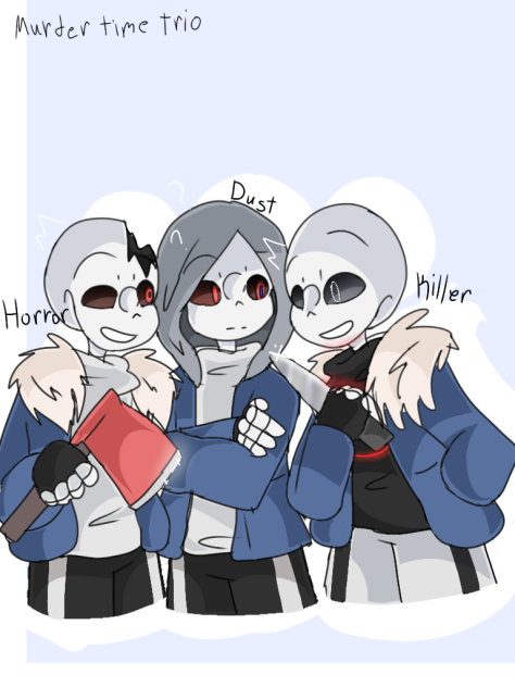 murder time trio 💜 ️🖤 - ibisPaint