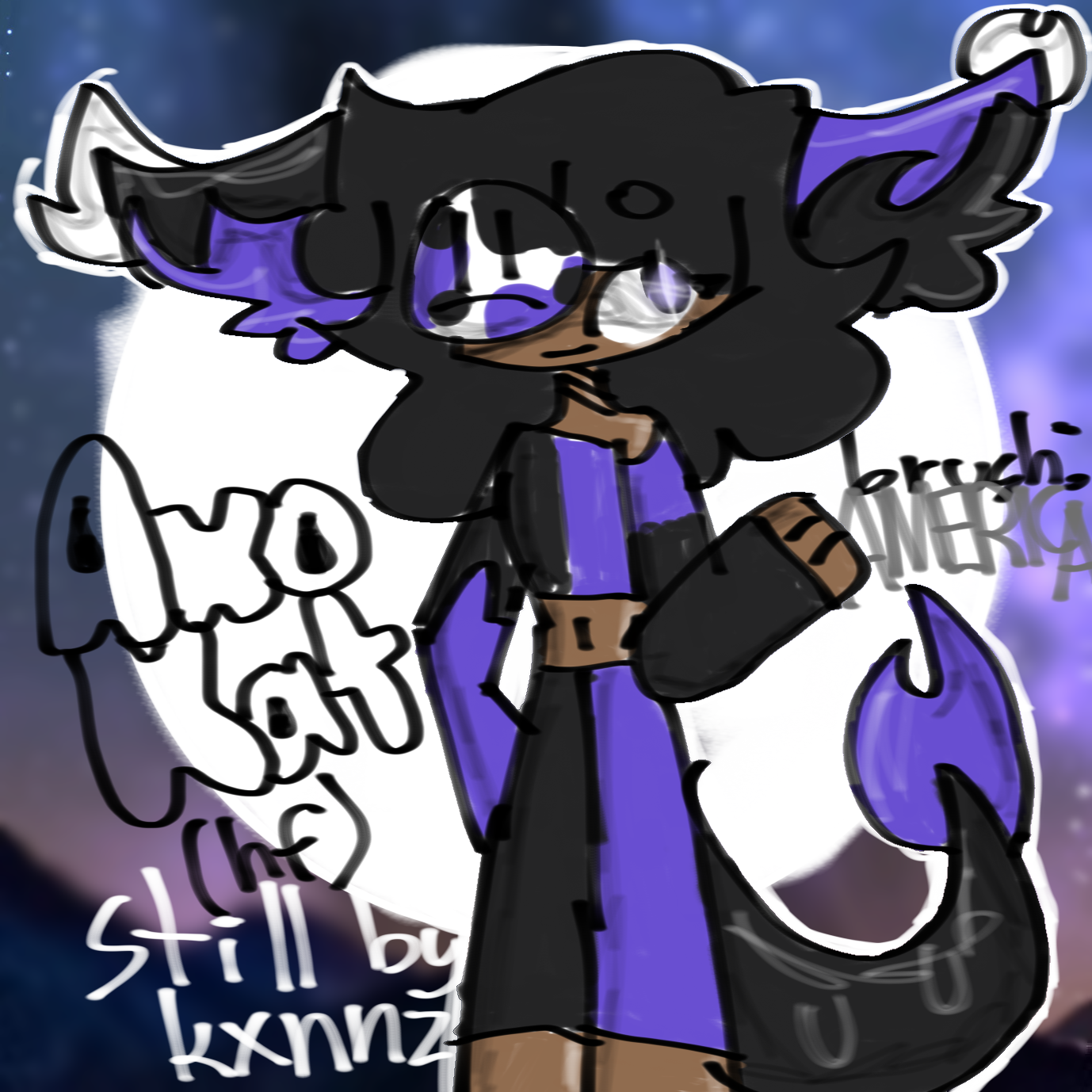 axo but human form - ibisPaint