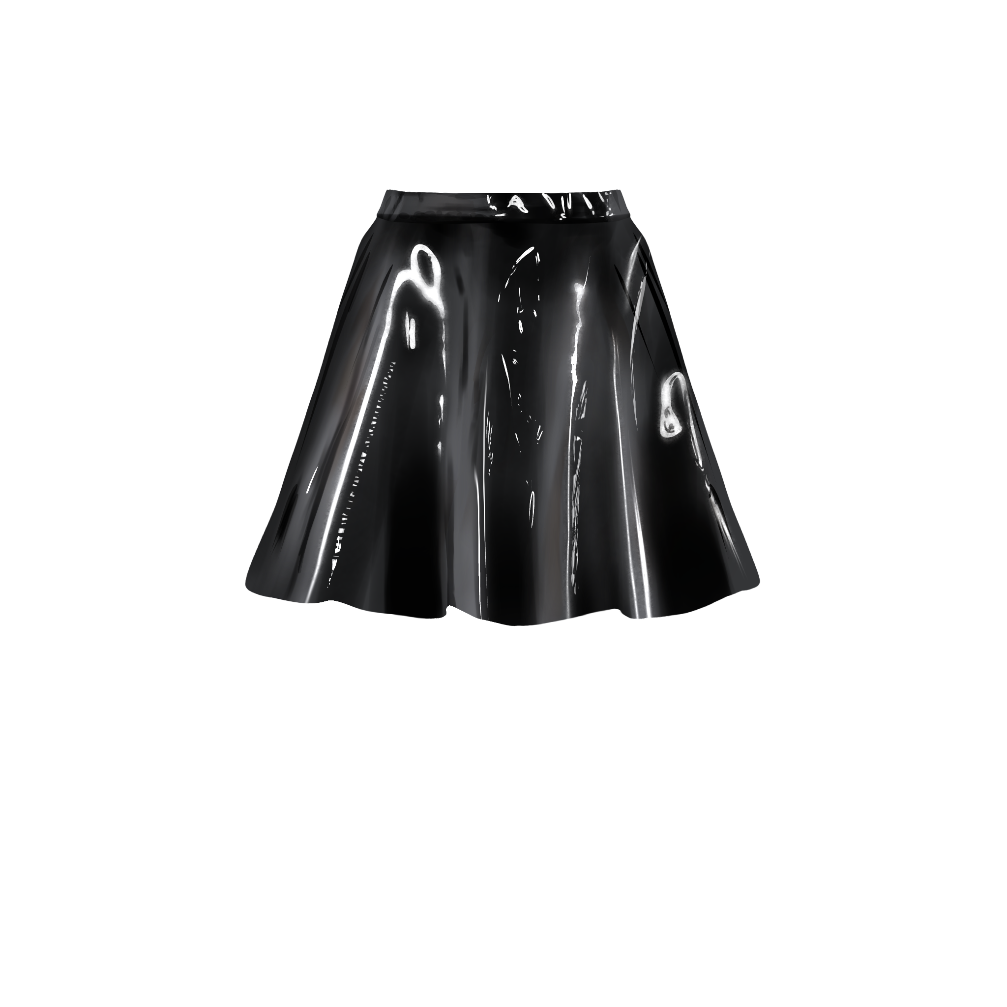 Leather skirt - ibisPaint