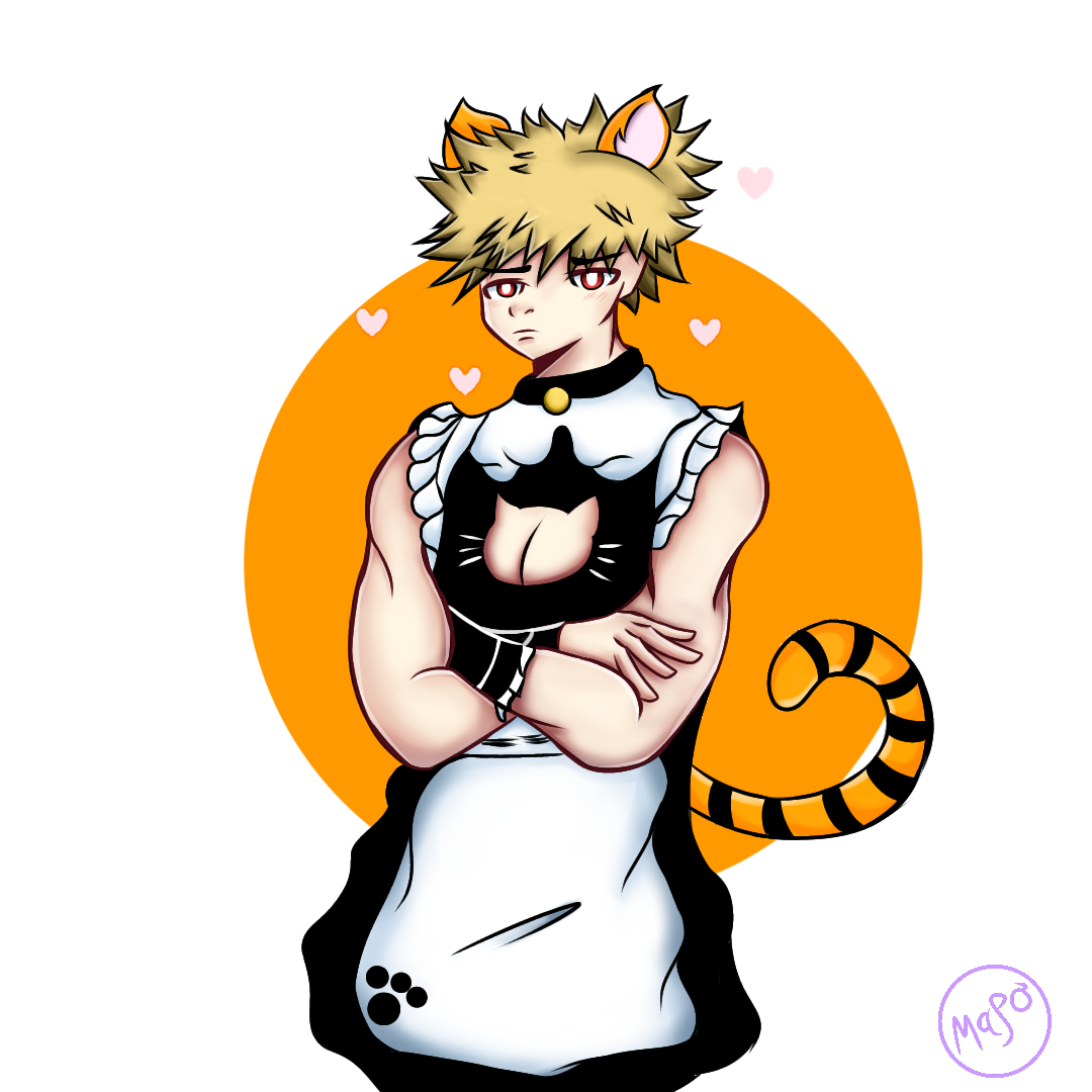 Bakugo Maid - ibisPaint
