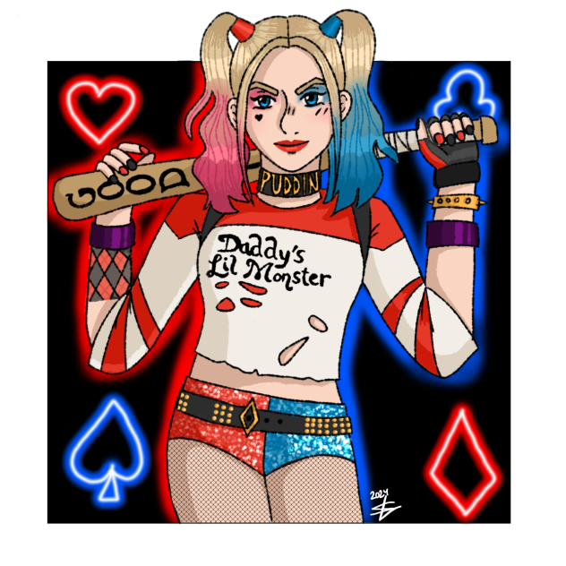 Harley Quinn - ibisPaint