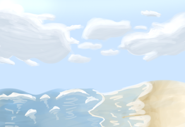 Beach bg#2 - ibisPaint