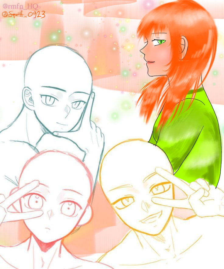 Glittering Aurora Collab - ibisPaint